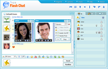 123 Flash Chat Version 9.4 Demo