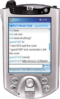 123 Flash Chat Version 9.4 Demo